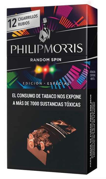 .PHILIP MORRIS 12 RANDOM SPIN – Distribuidora Da&Ke