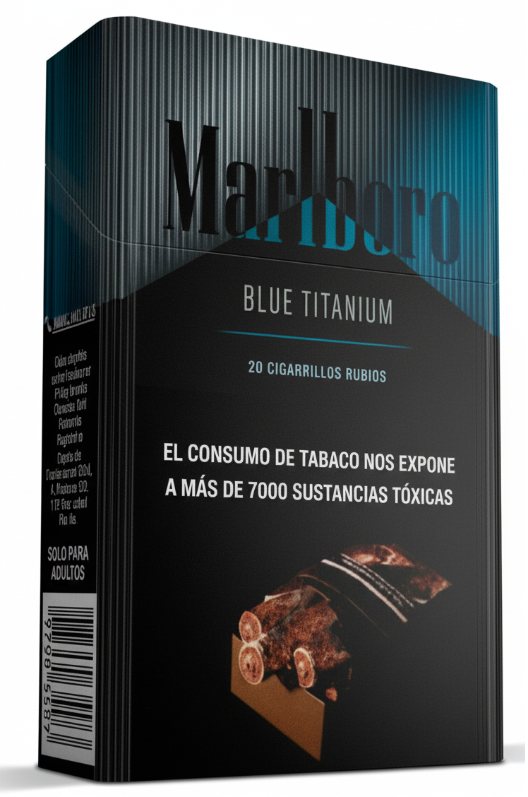 .MARLBORO BLUE TITANIUM BOX – Distribuidora Da&Ke