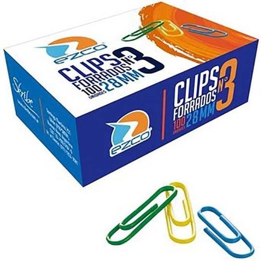 CLIPS N3 28MM FORRADOS 100U. X1 – Distribuidora Da&Ke